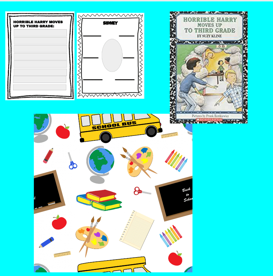 HORRIBLE HARRY MOVES UP TO 3RD GRADE: READING LESSONS & ACTIVITIES UNIT ...