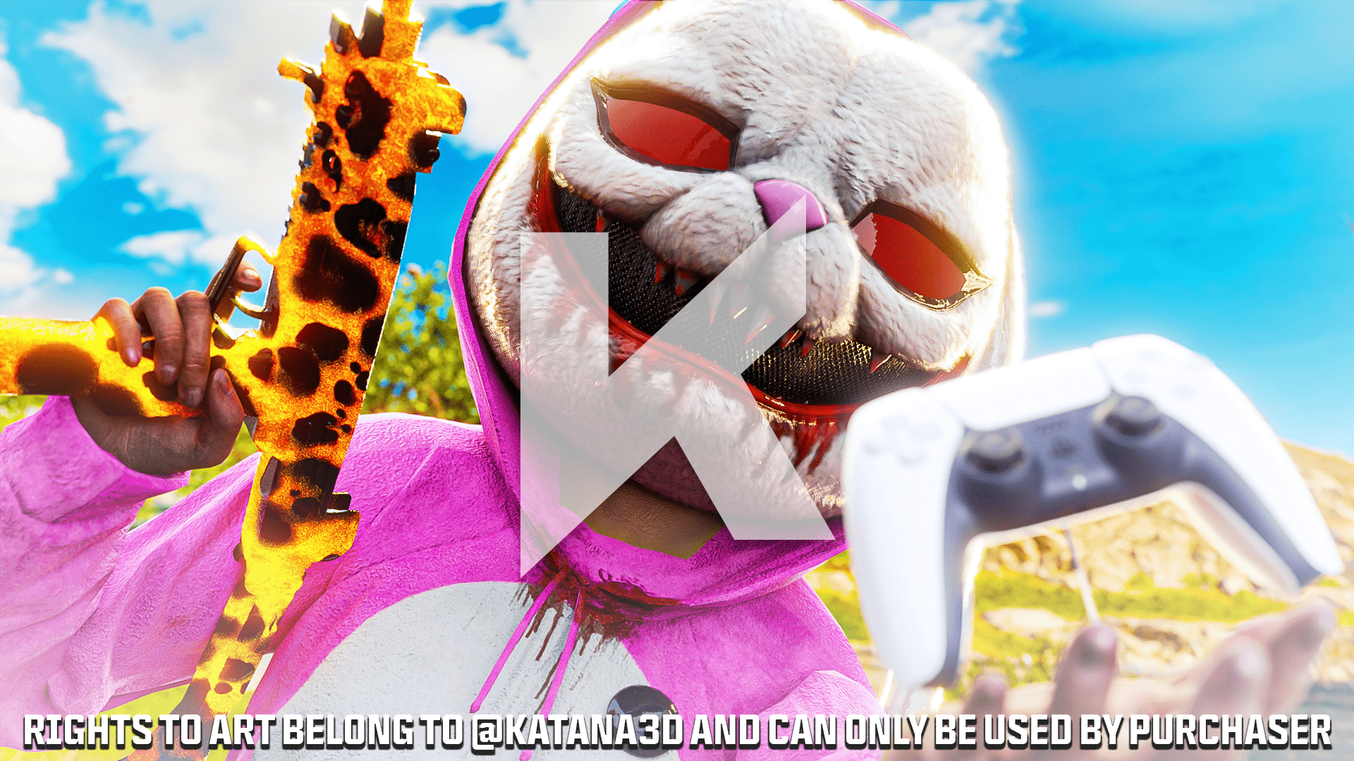 COD/Warzone Thumbnail - Controller Bunny (2 for 1) - Payhip
