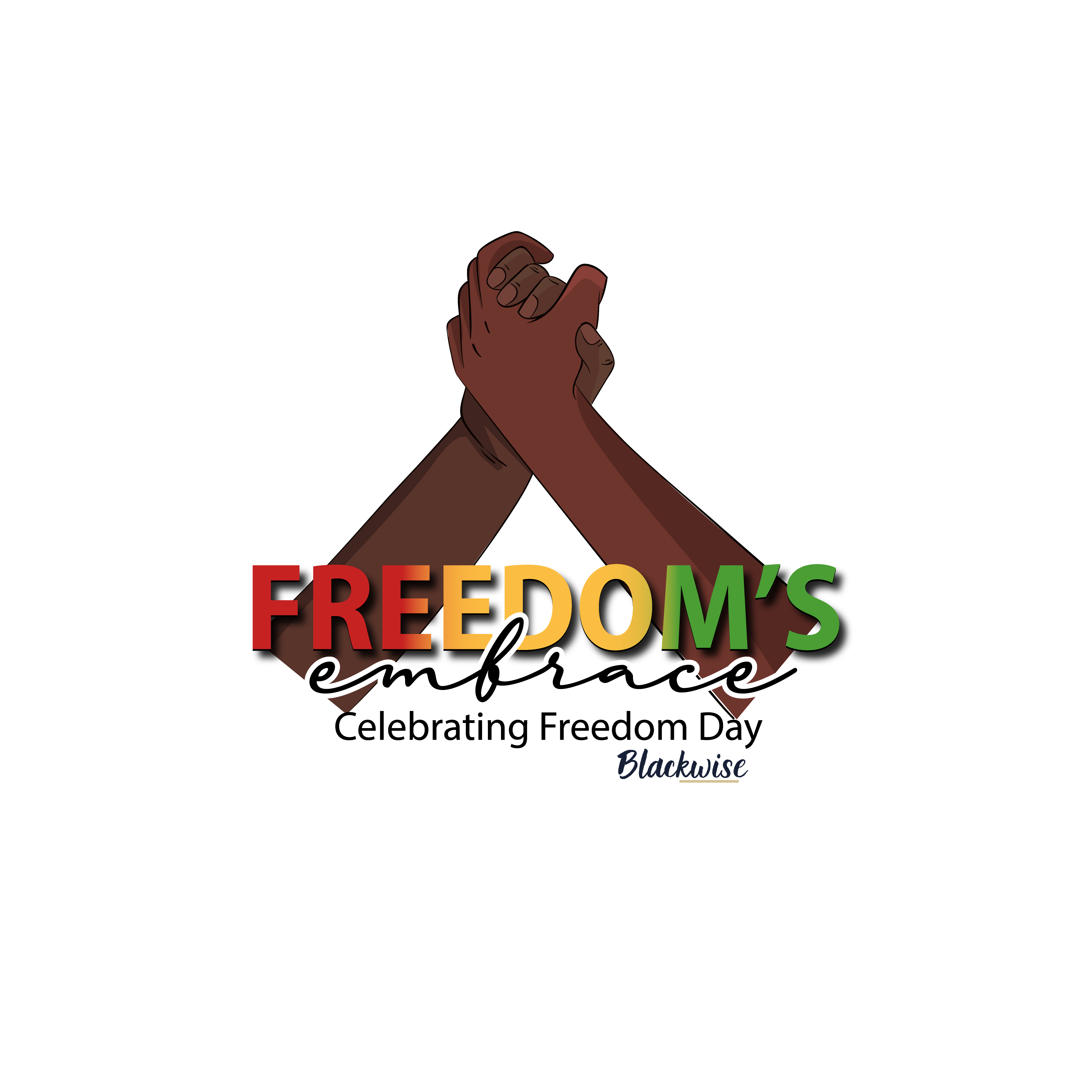 Freedoms Embrace Digital Sticker (wide script) - Payhip