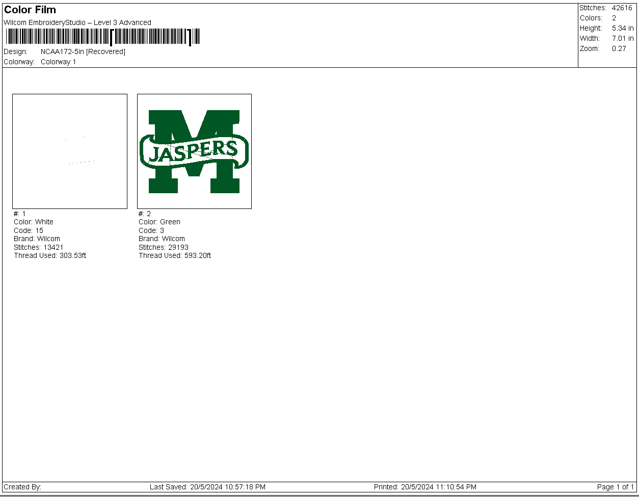 Manhattan Jaspers Logo Embroidery Designs, Machine Embroidery Files ...