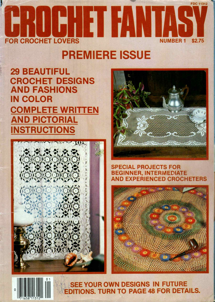 Crochet Fantasy No 001 (Aug 1982)