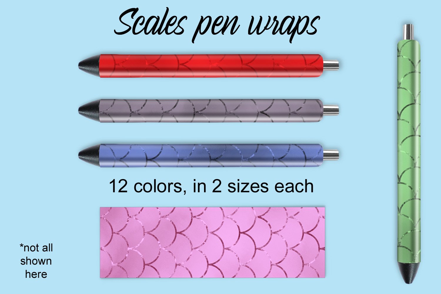 Scales pen wraps - Payhip