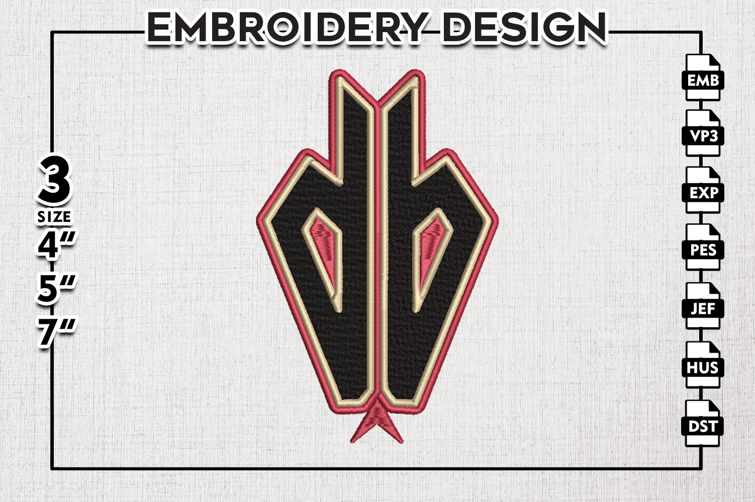 Arizona Diamondbacks Machine Embroidery Design Files, MLB Arizona ...