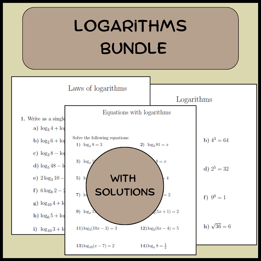 Logarithms Bundle