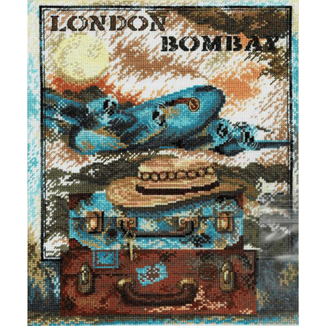 14309.22 DMC London to Bombay XStitch Chart