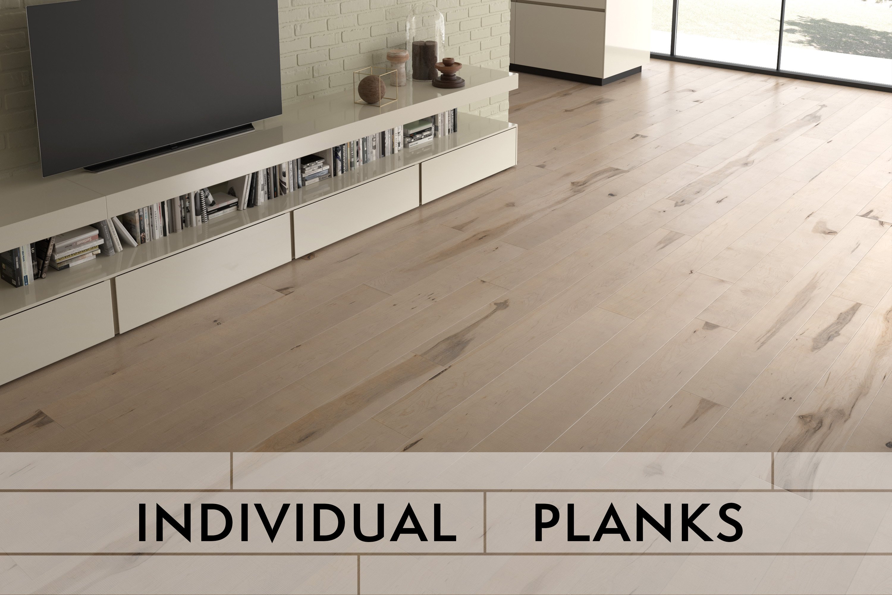 Natural Maple - Individual Planks