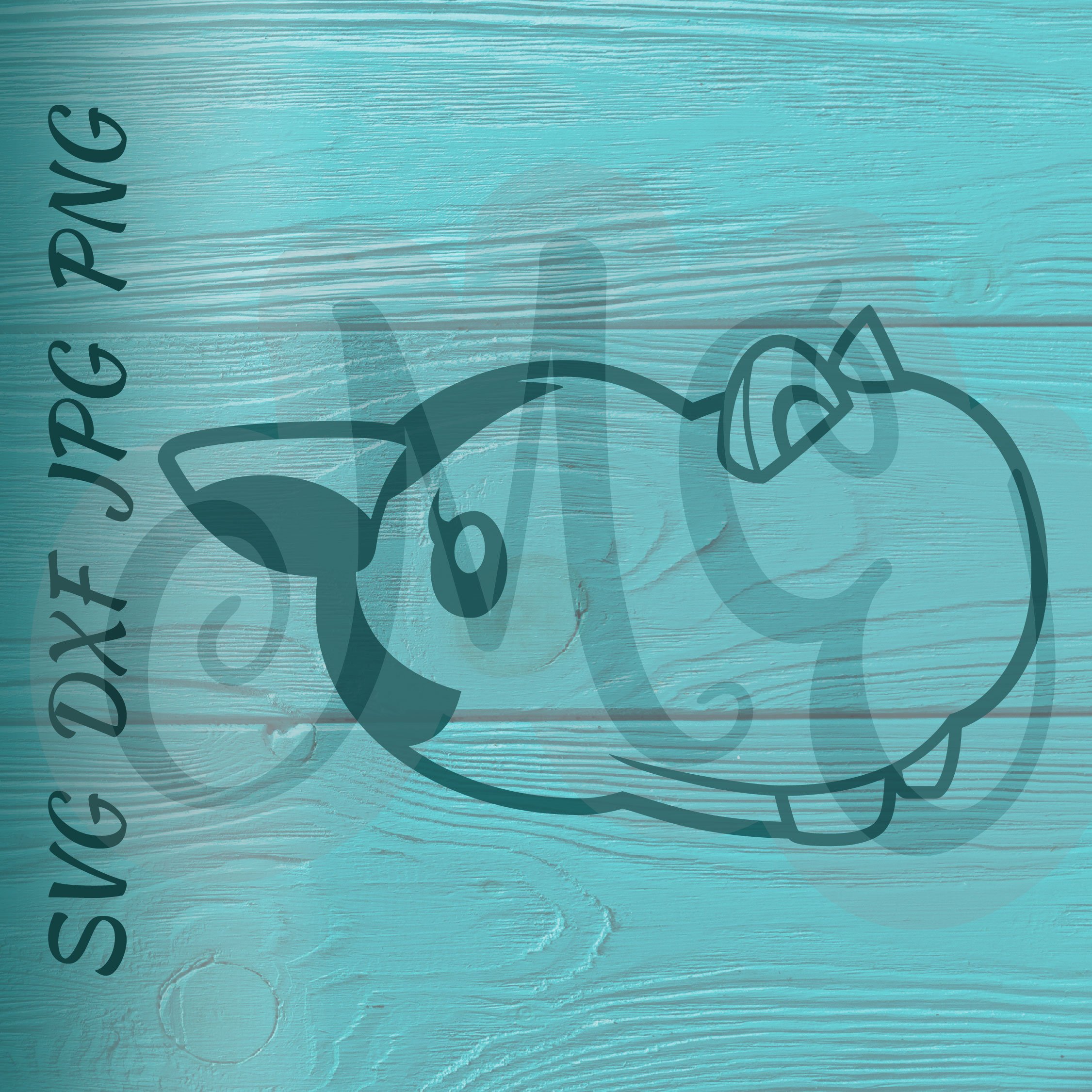 Bertha | Hippo | Animal Crossing SVG, DXF - Payhip