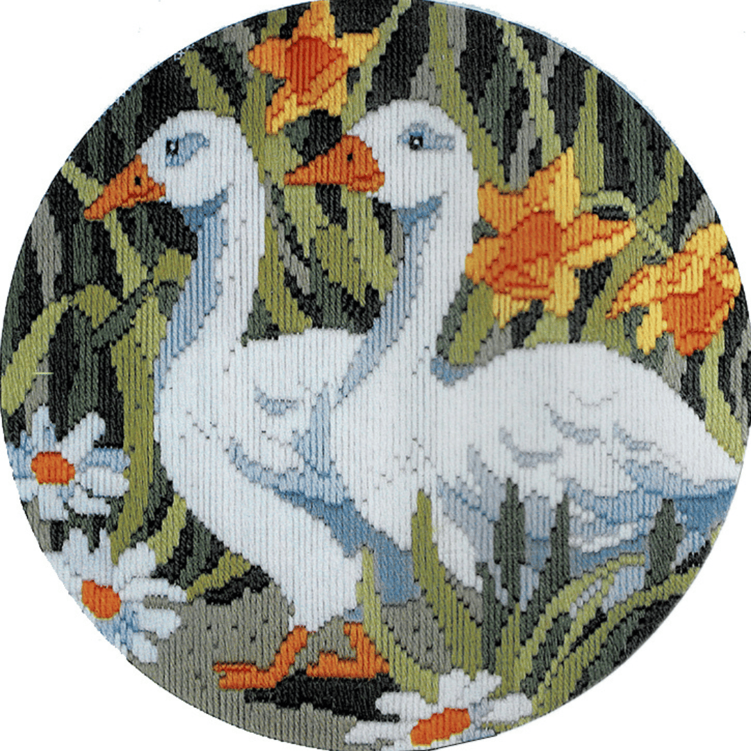 9000.0009 SEMCO Spring Geese Long Stitch Kit