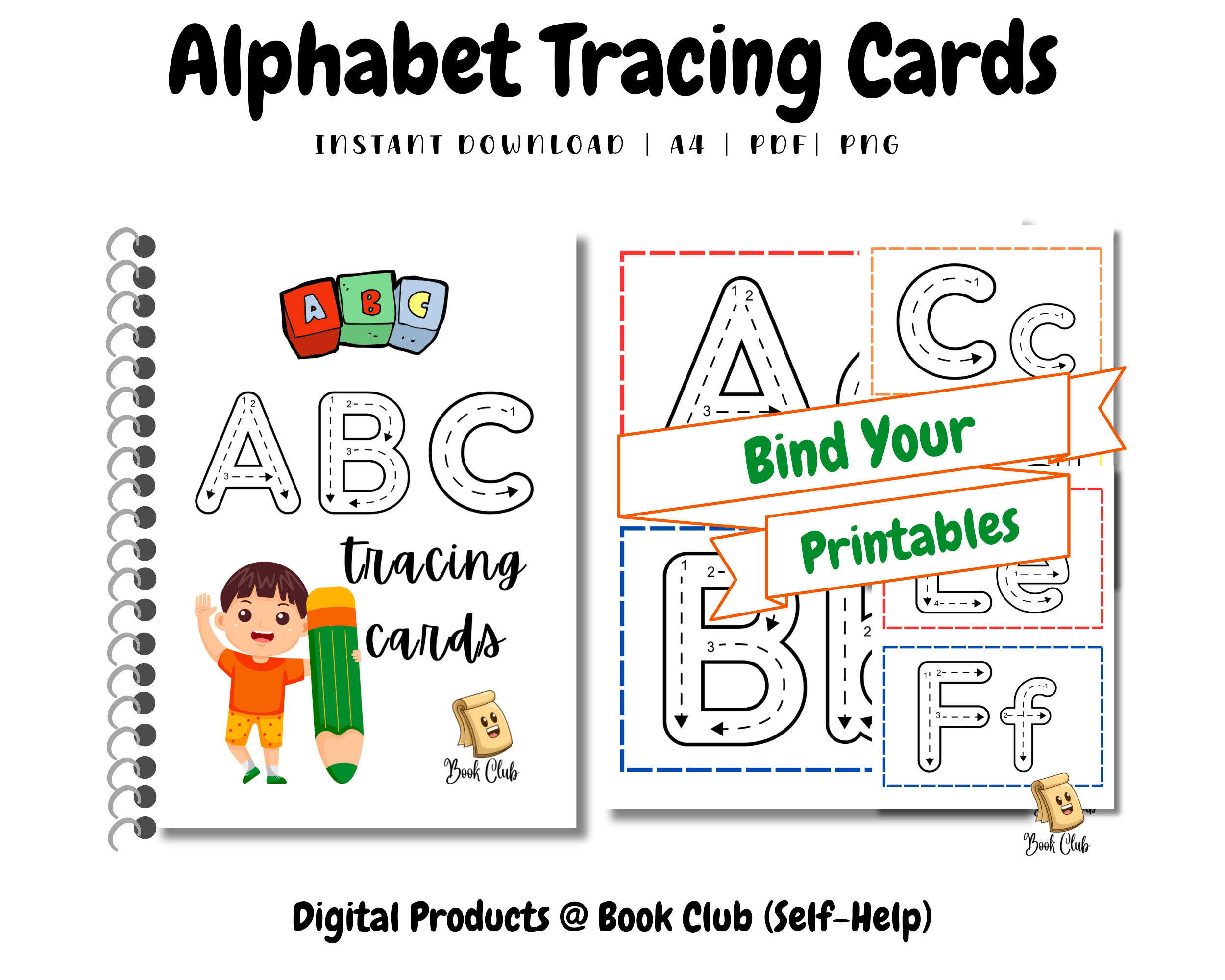 Alphabet Tracing Cards - Payhip