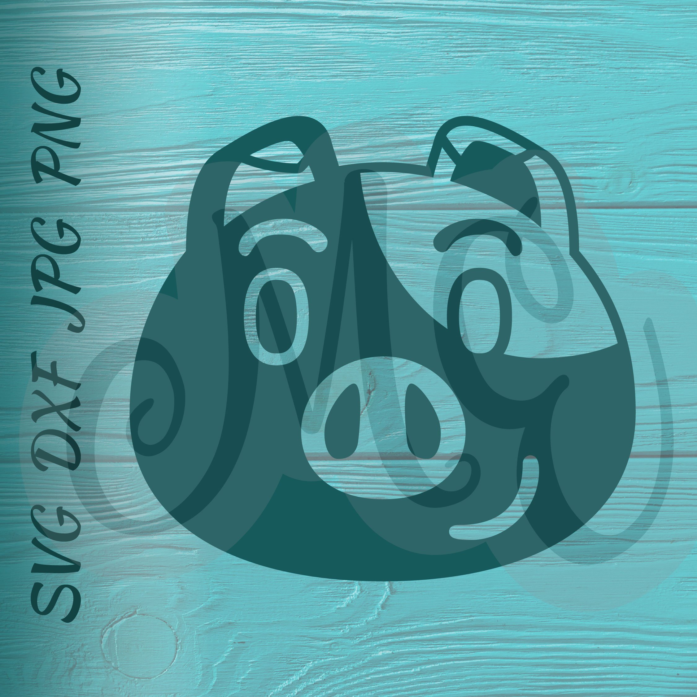 Hugh | Pig | Animal Crossing SVG, DXF - Payhip