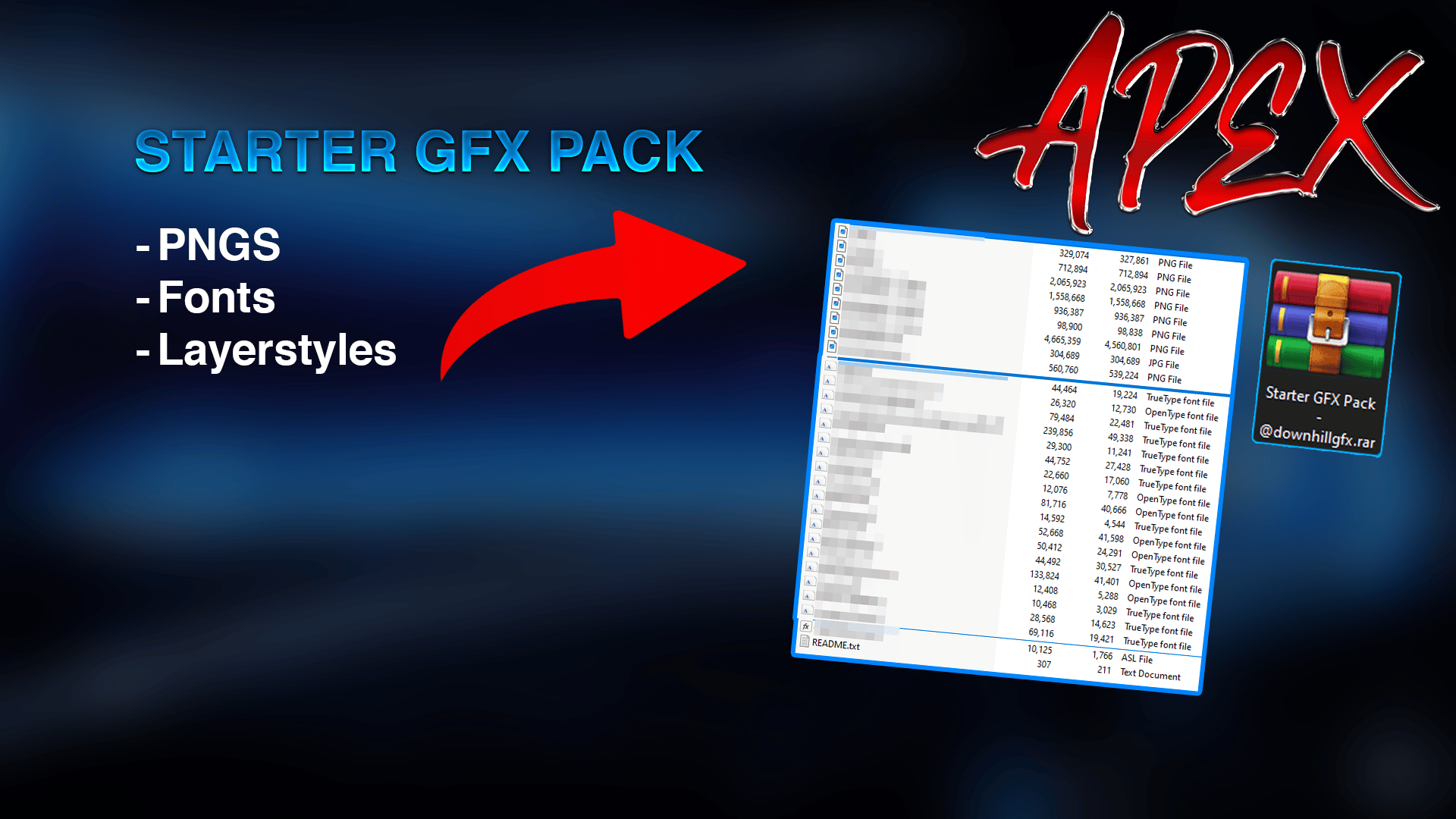 Starter GFX Pack - Payhip