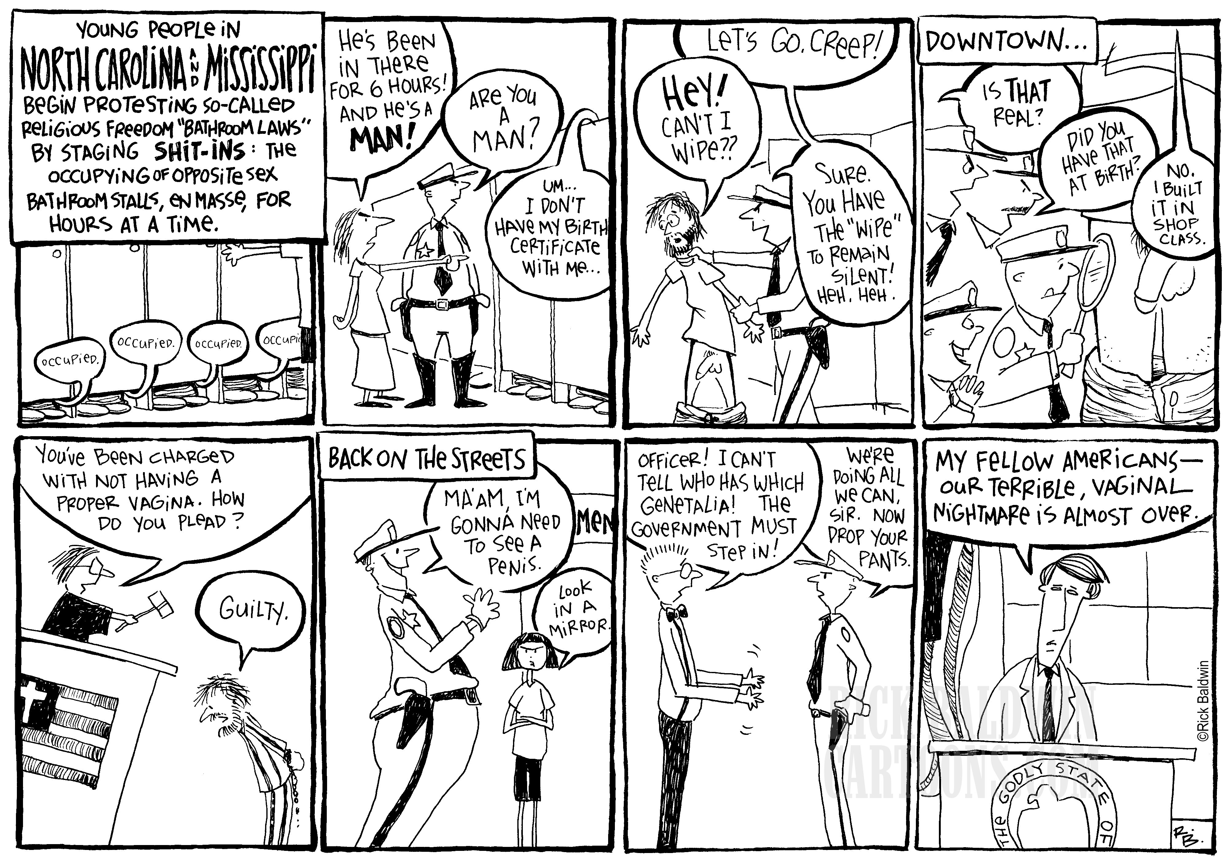 Rick Baldwin Cartoons