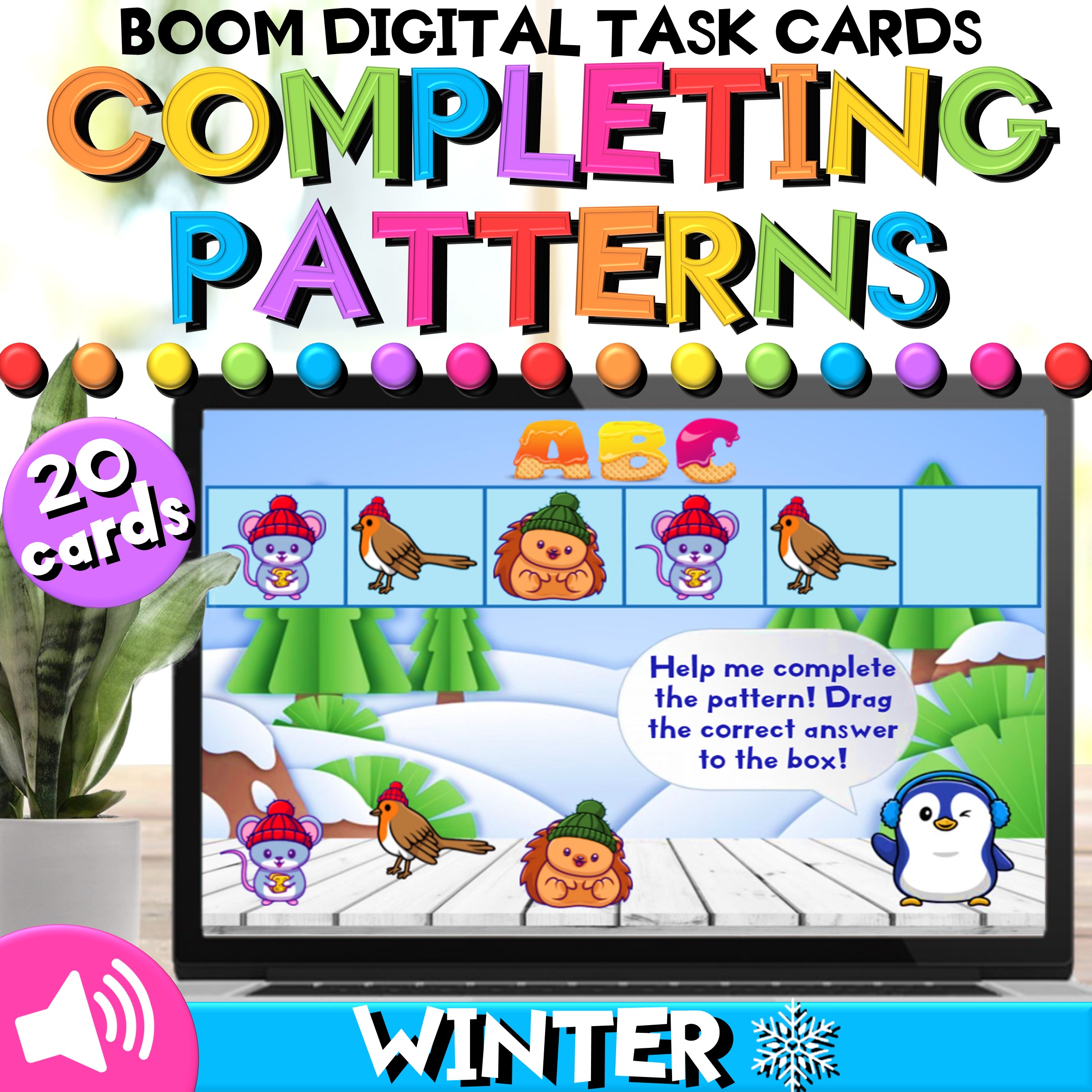 CVC Beginning Letter Sounds Centers - Task Cards, Flash Cards & Play ...