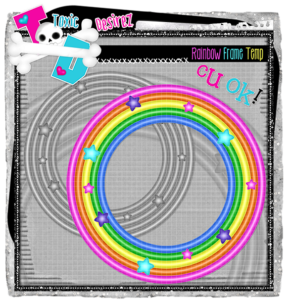 CU Rainbow Frame Template - Payhip