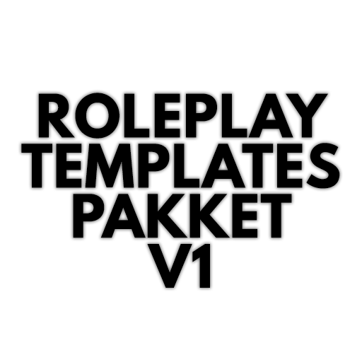 Roleplay Templates Pakket V1 - Payhip