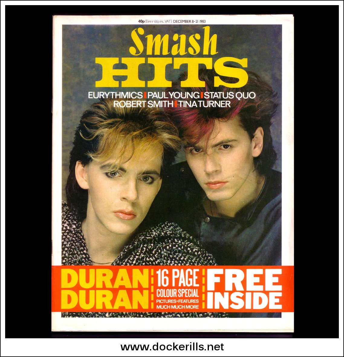 Smash Hits Music Magazine December 1983 - PDF Digital Download File ...