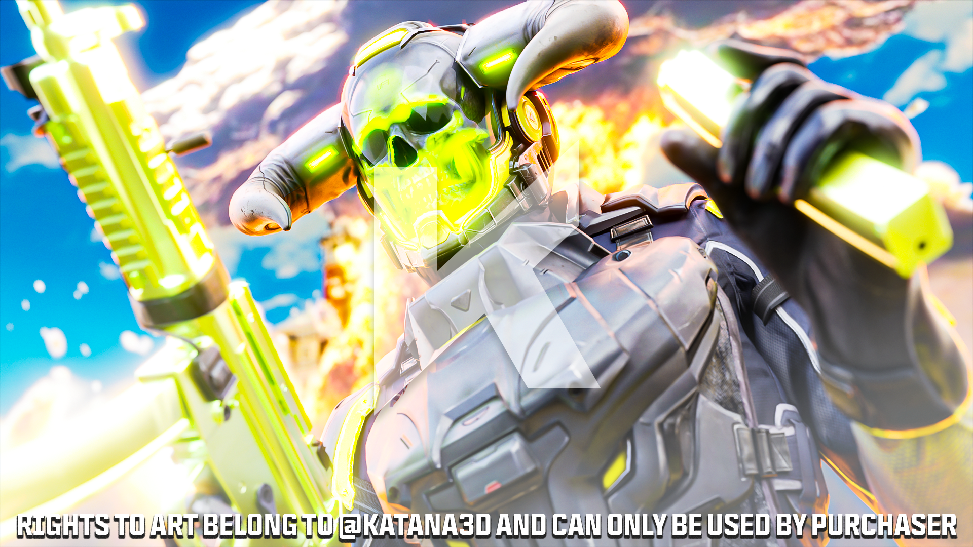 COD/Warzone Thumbnail - Skeleton Lachman MP5 - Payhip