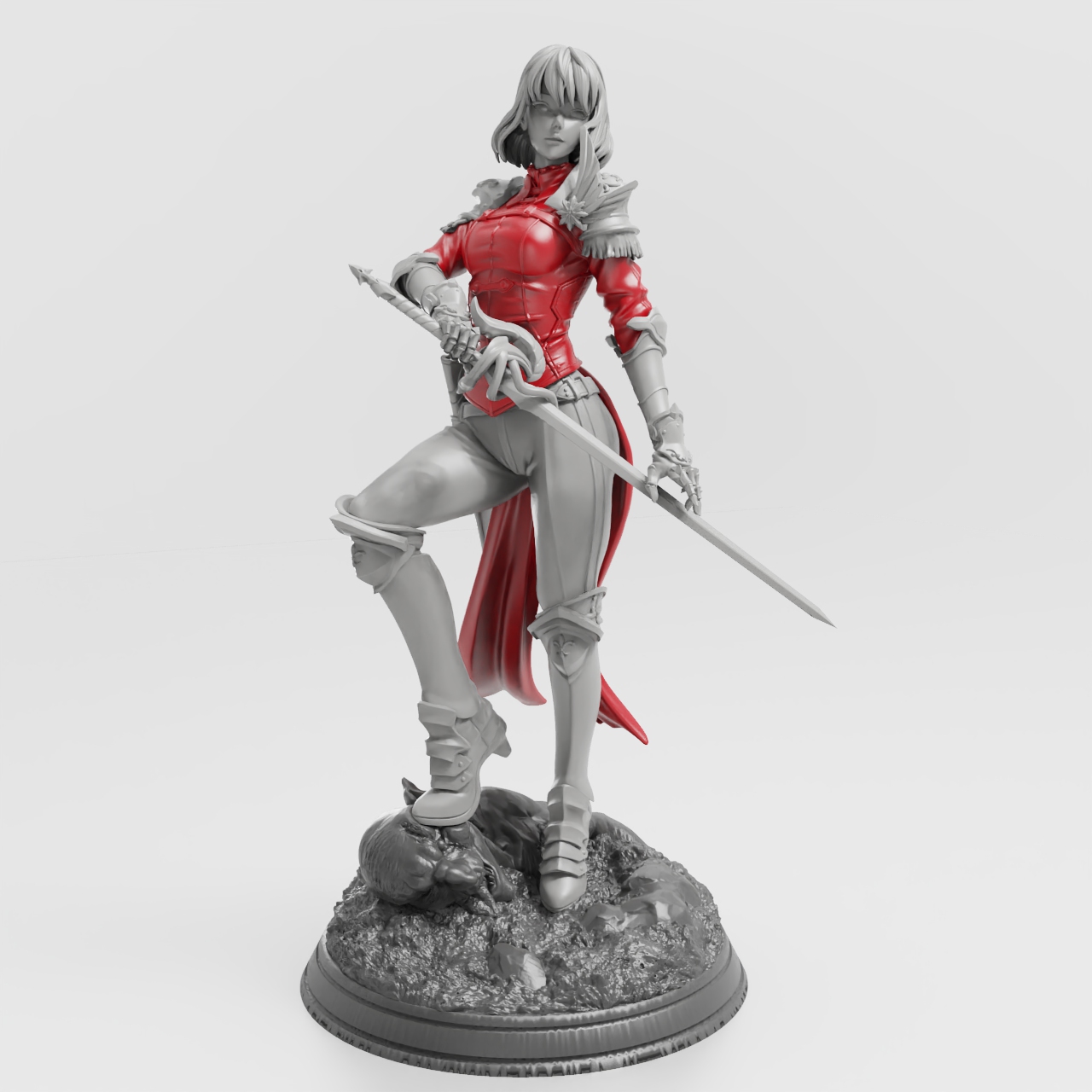 Cha Hae-In - Solo Leveling, STL 3D model design printable file - Payhip
