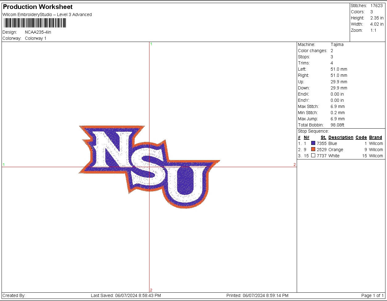 Northwestern State Demons Logo 4 Embroidery Designs,NCAA Embroidery ...