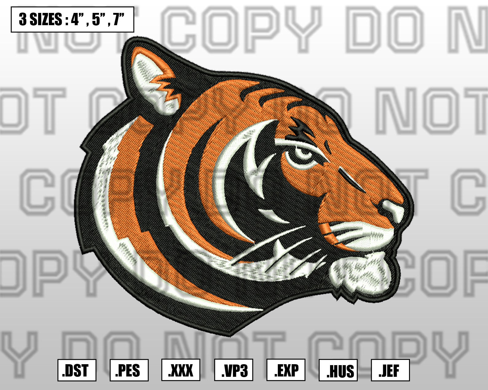 Princeton Tigers Logo Embroidery Designs,NCAA Embroidery,Logo Sport ...