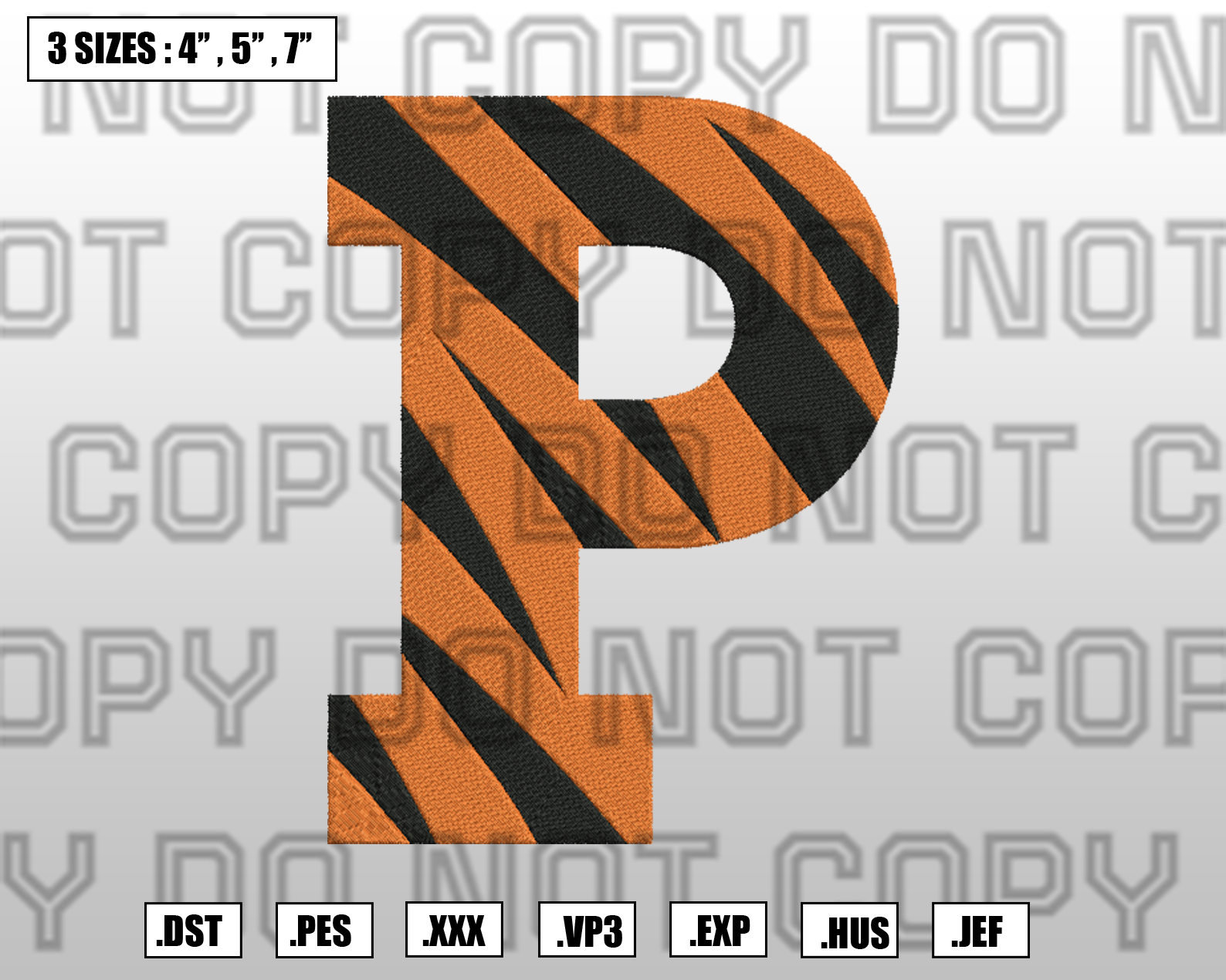 Princeton Tigers Logo 2 Embroidery Designs,NCAA Embroidery,Logo Sport ...