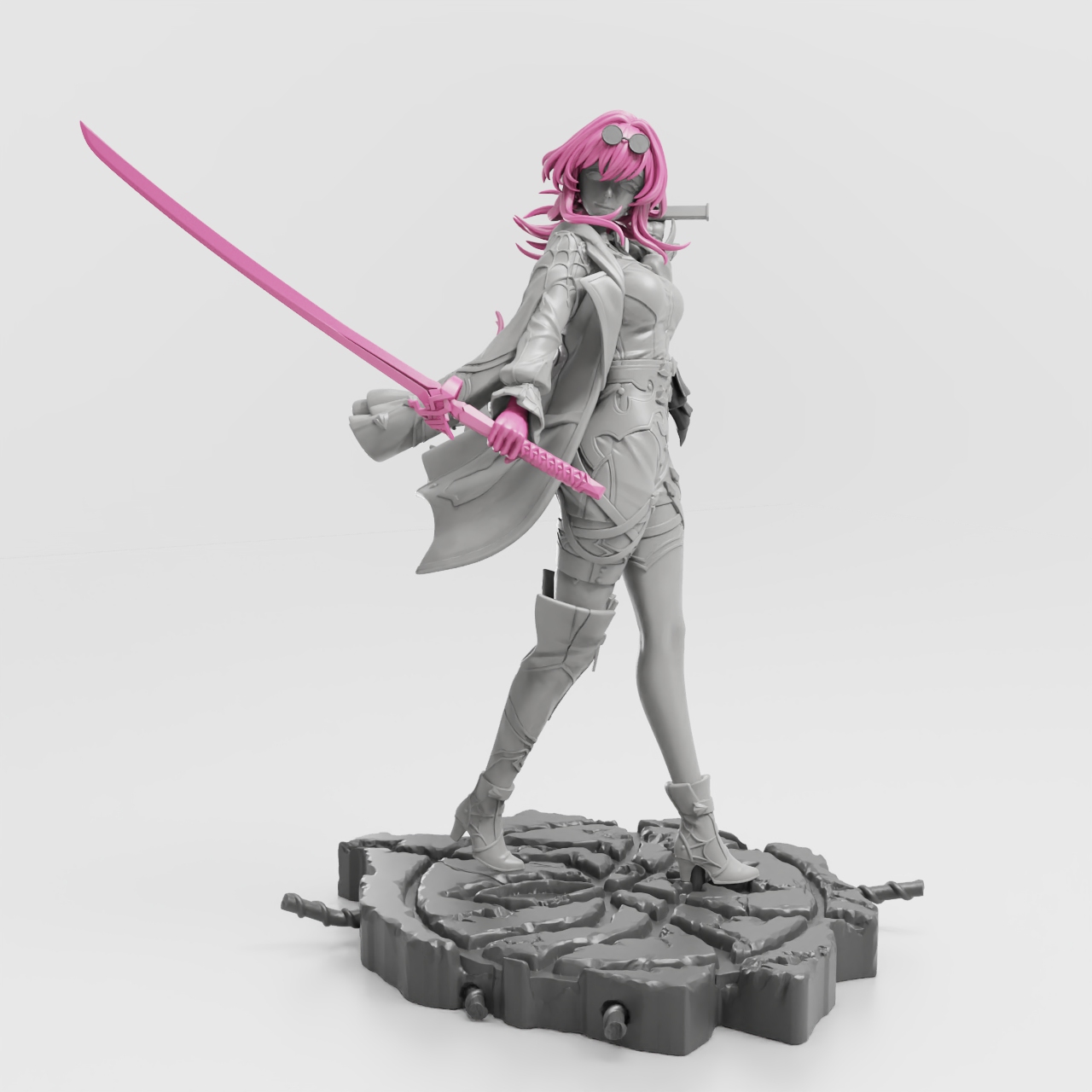 Kafka - Honkai Star Rail, STL 3D model design printable file - Payhip