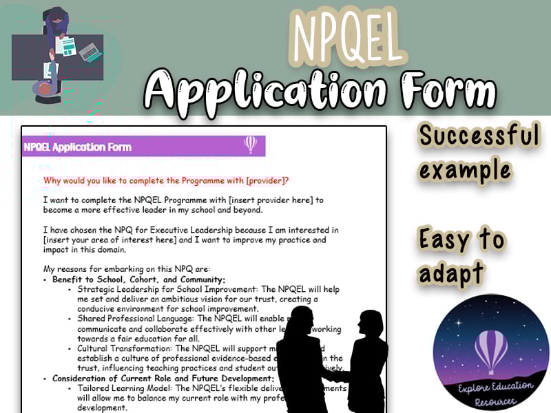 Upper Pay Scale - Application Form and Evidence Examples (UPS)