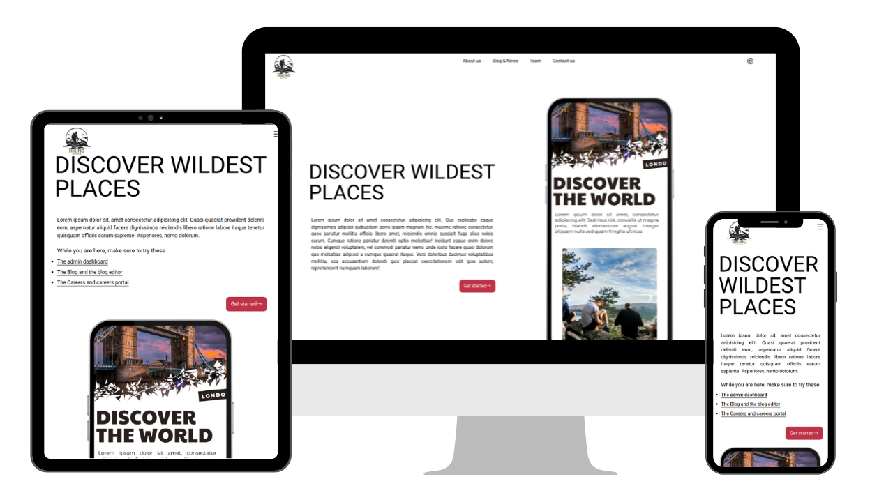 Django Website Templates, Thems and Boilerplates by Foxcraft