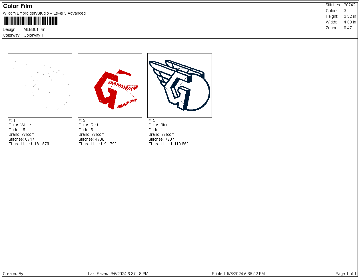 Cleveland Guardians Primary Logo Embroidery Designs,Logo MLB Embroidery ...
