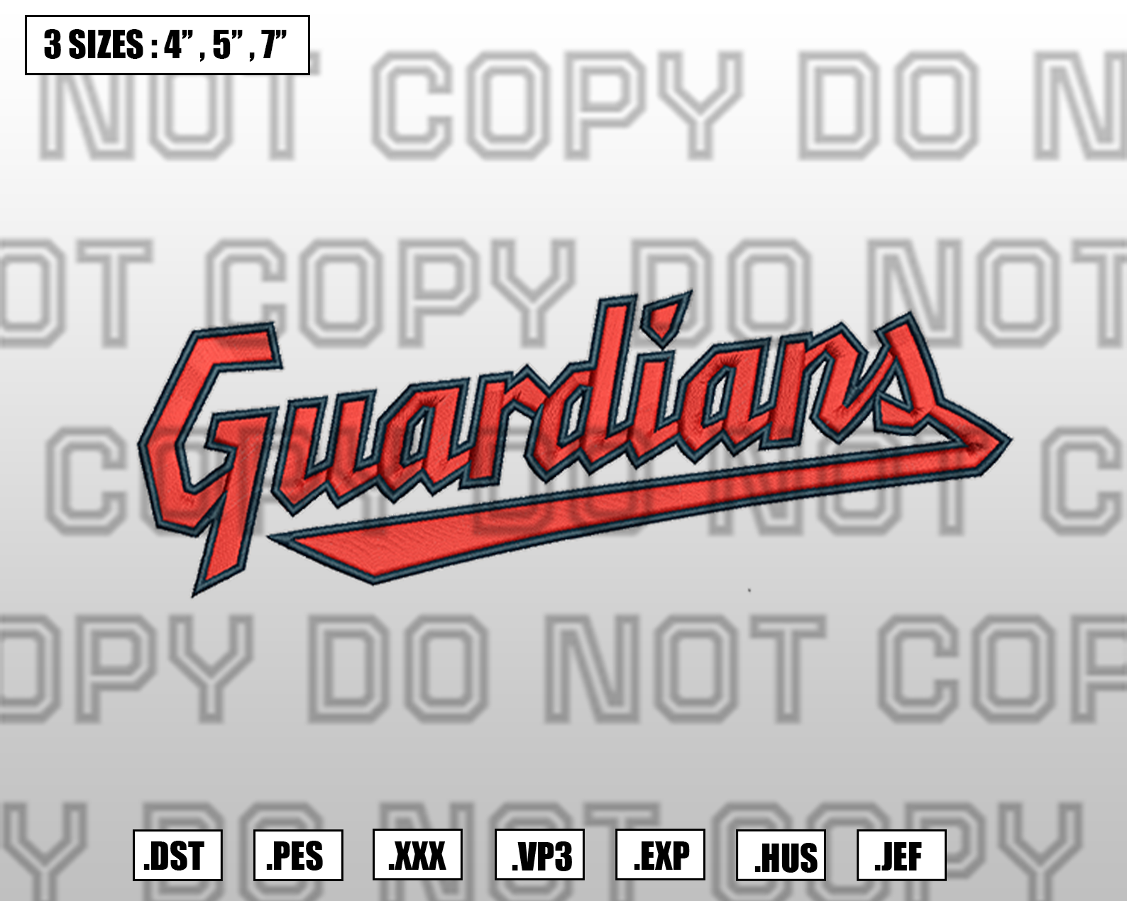 Cleveland Guardians Jersey Logo 2 Embroidery Designs,Logo MLB ...