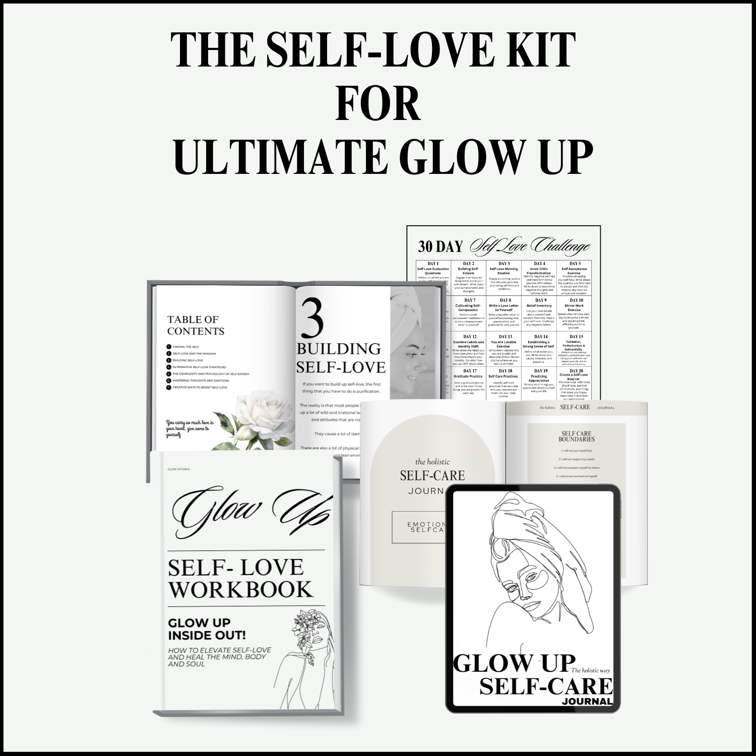 The Self-Love Kit for Ultimate Glow Up (the holistic way)