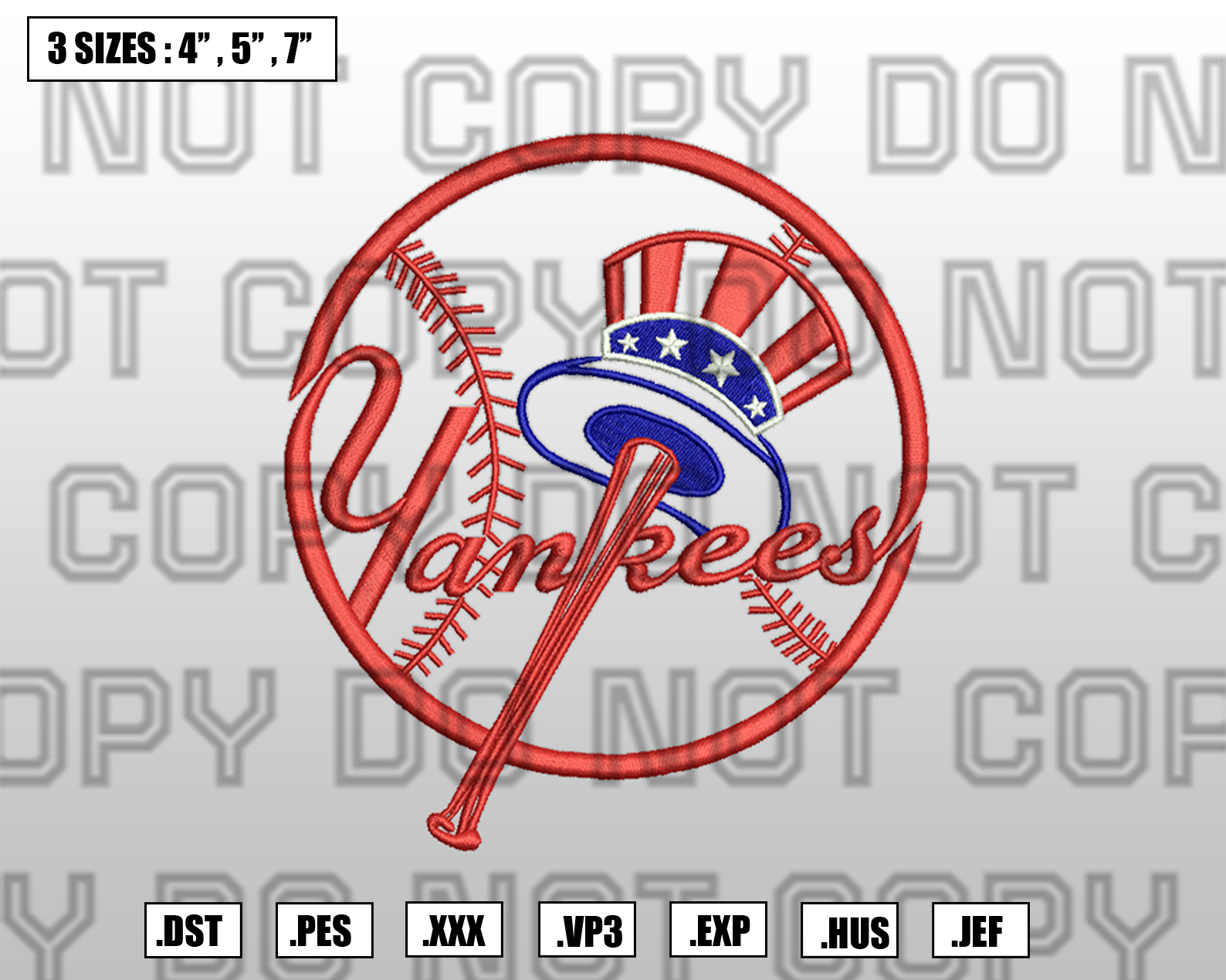 New York Yankees Primary Logo Embroidery Designs,Logo MLB Embroidery ...