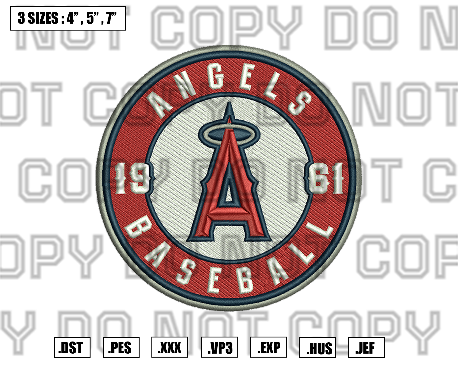 Los Angeles Angels Alternate Logos Embroidery Designs,Logo MLB ...
