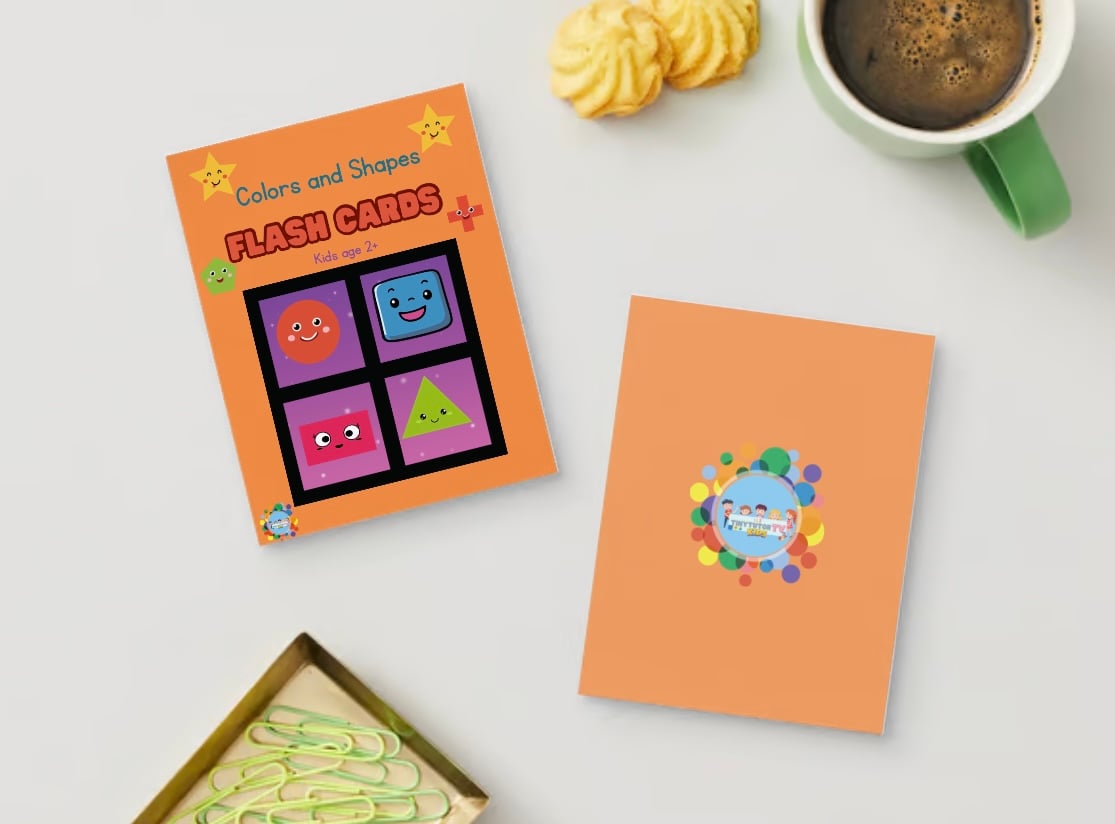 Rainbow Shapes & Colors Flash Cards - Payhip