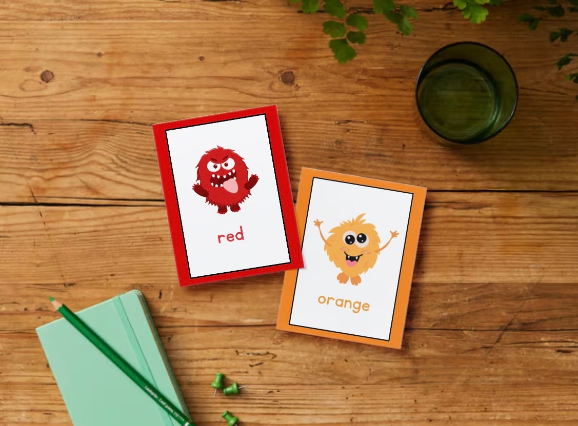 Rainbow Shapes & Colors Flash Cards - Payhip