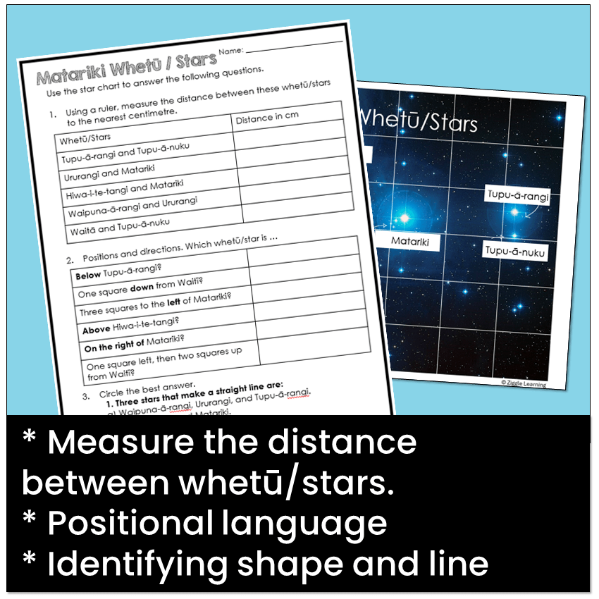 Matariki Maths Activities