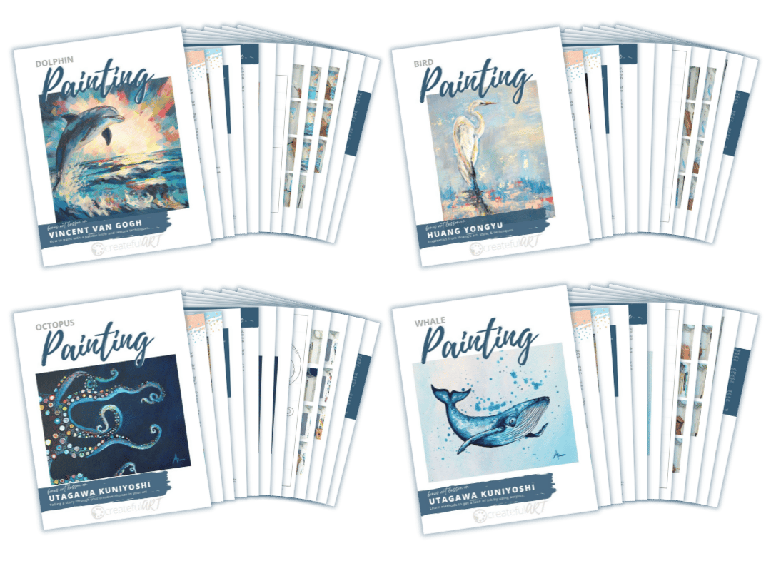 Ocean Animals Painting Workshop Bundle