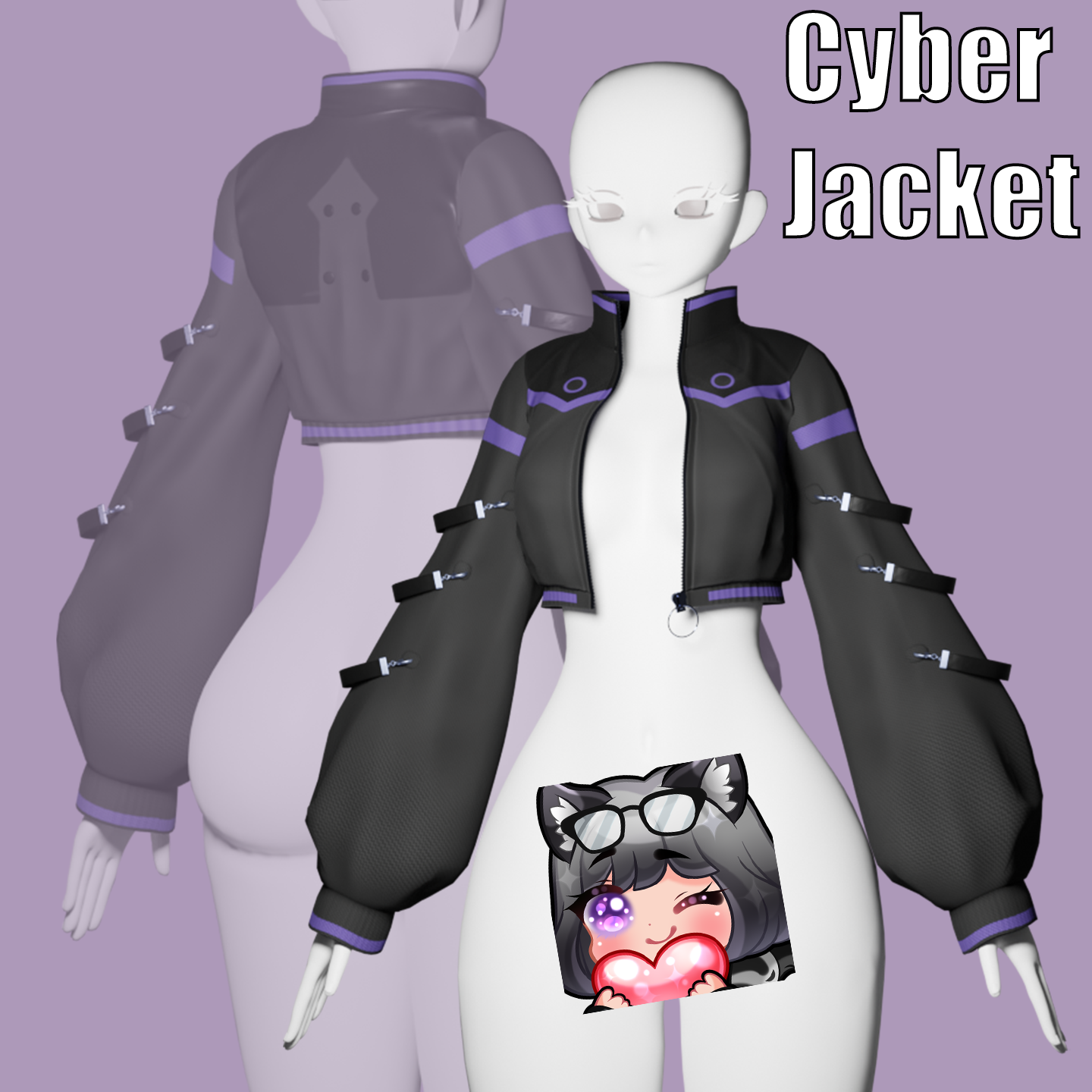 Cyber Jacket | VRChat - Payhip