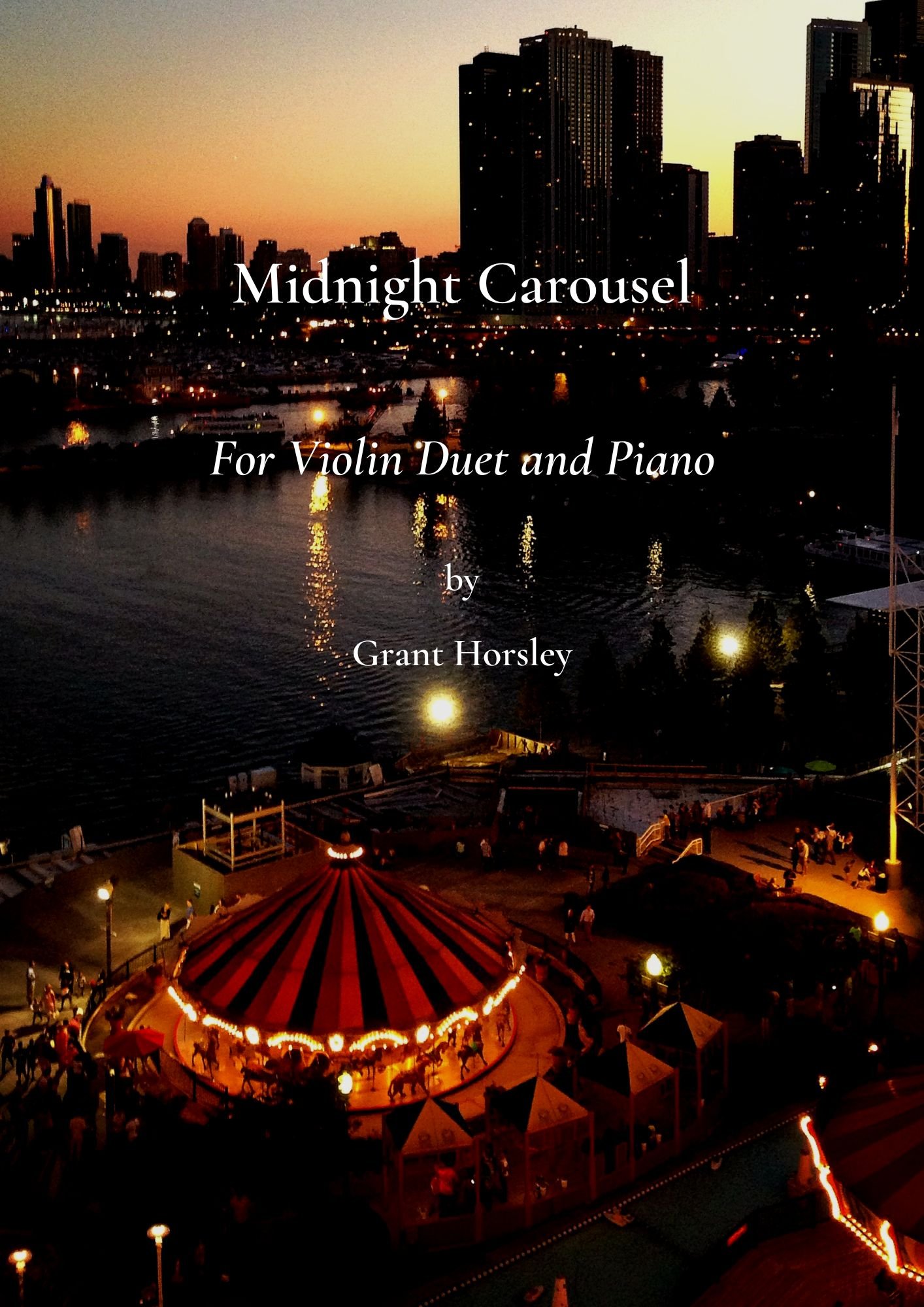 Midnight Carousel For Violin Duet.