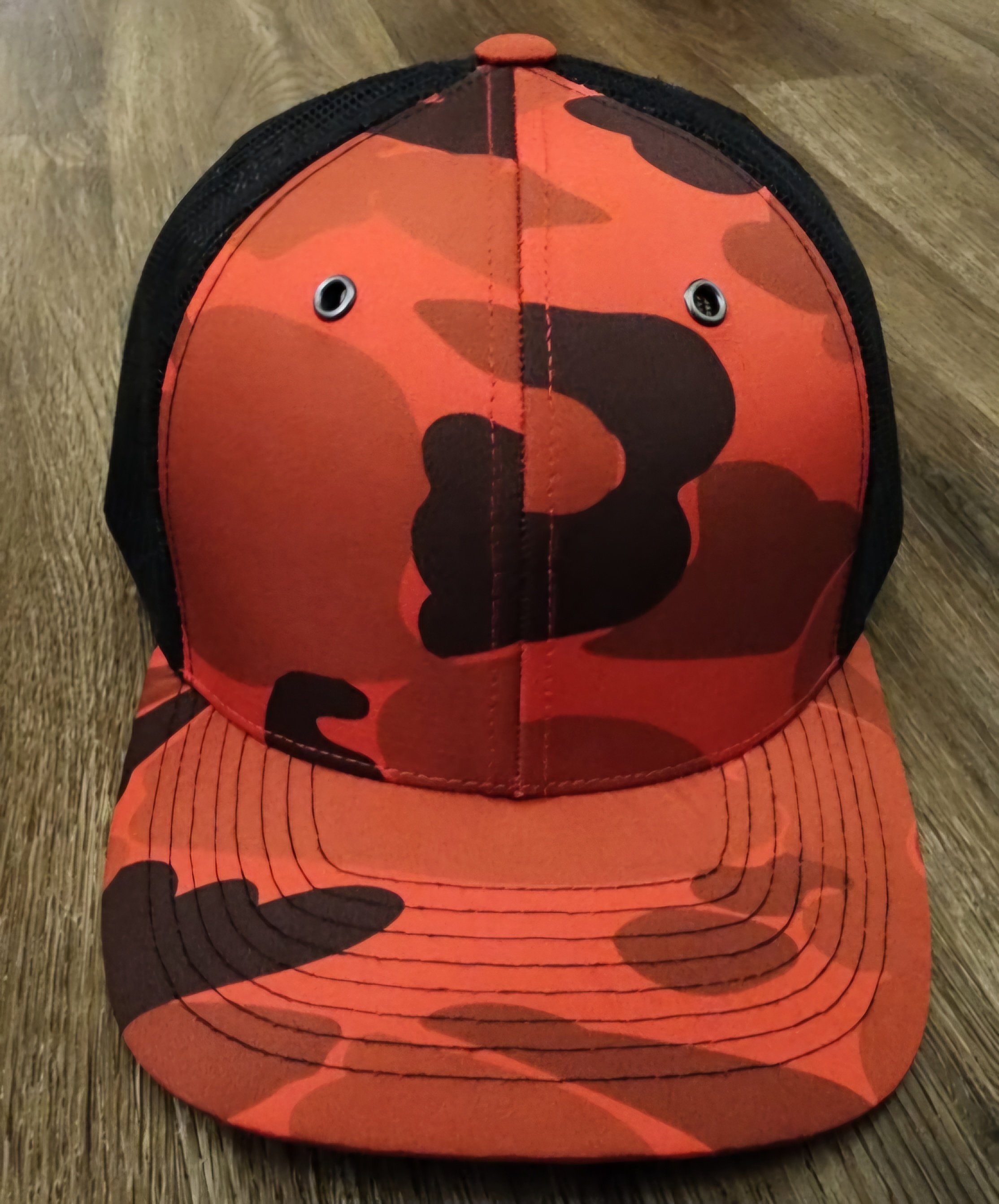 Vented Camo Cap - Lightning Red - Payhip