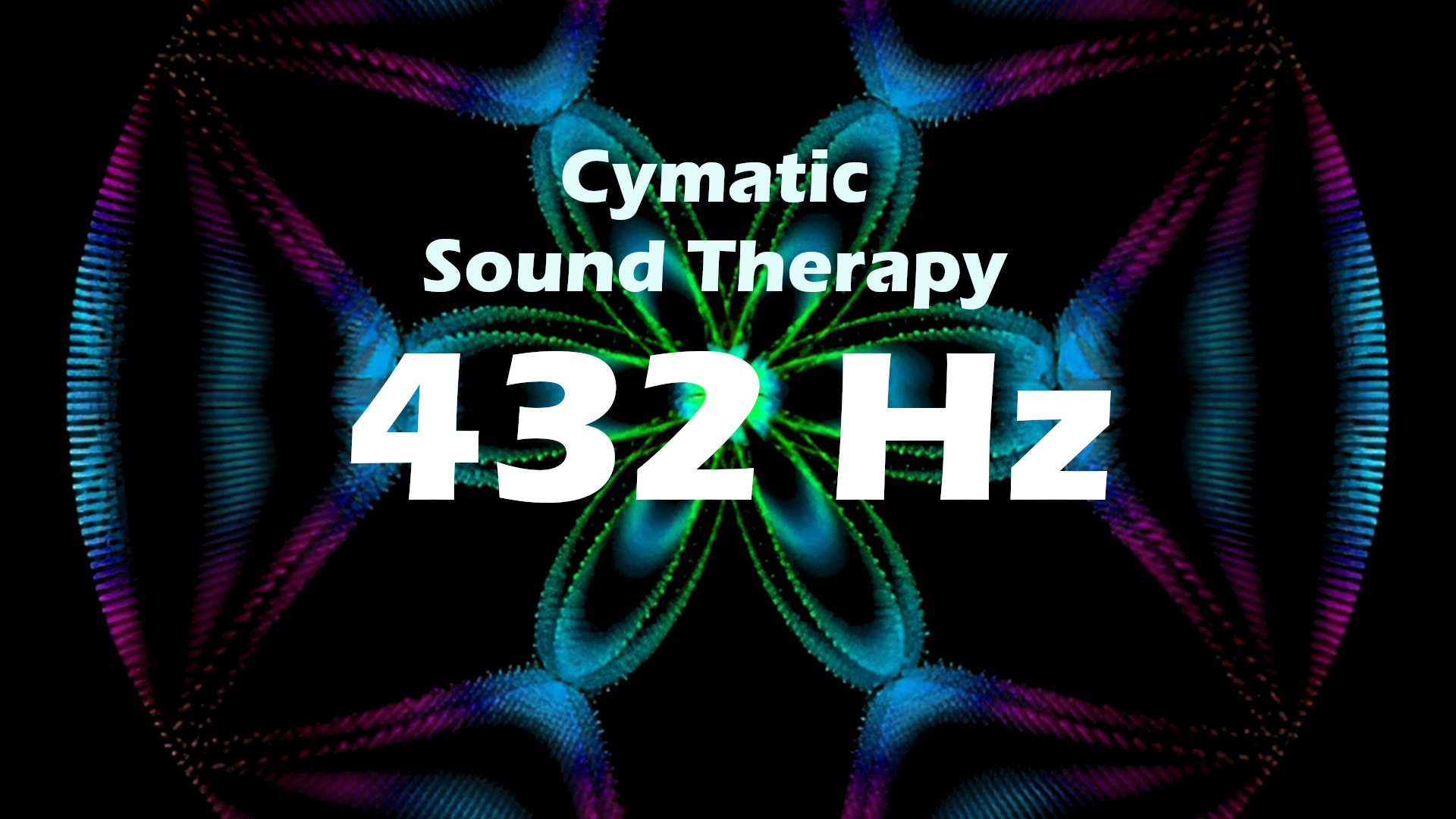 432 Hz Cymatic Sound Therapy - Heart Opening