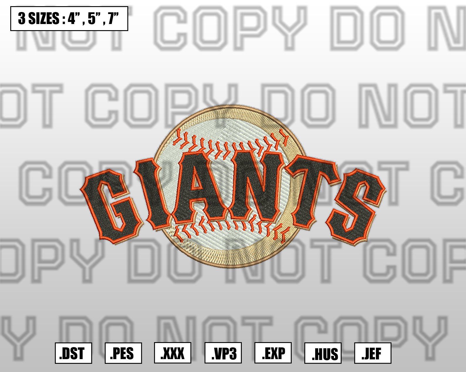 San Francisco Giants Logo Embroidery Designs,Logo MLB Embroidery, Logo ...