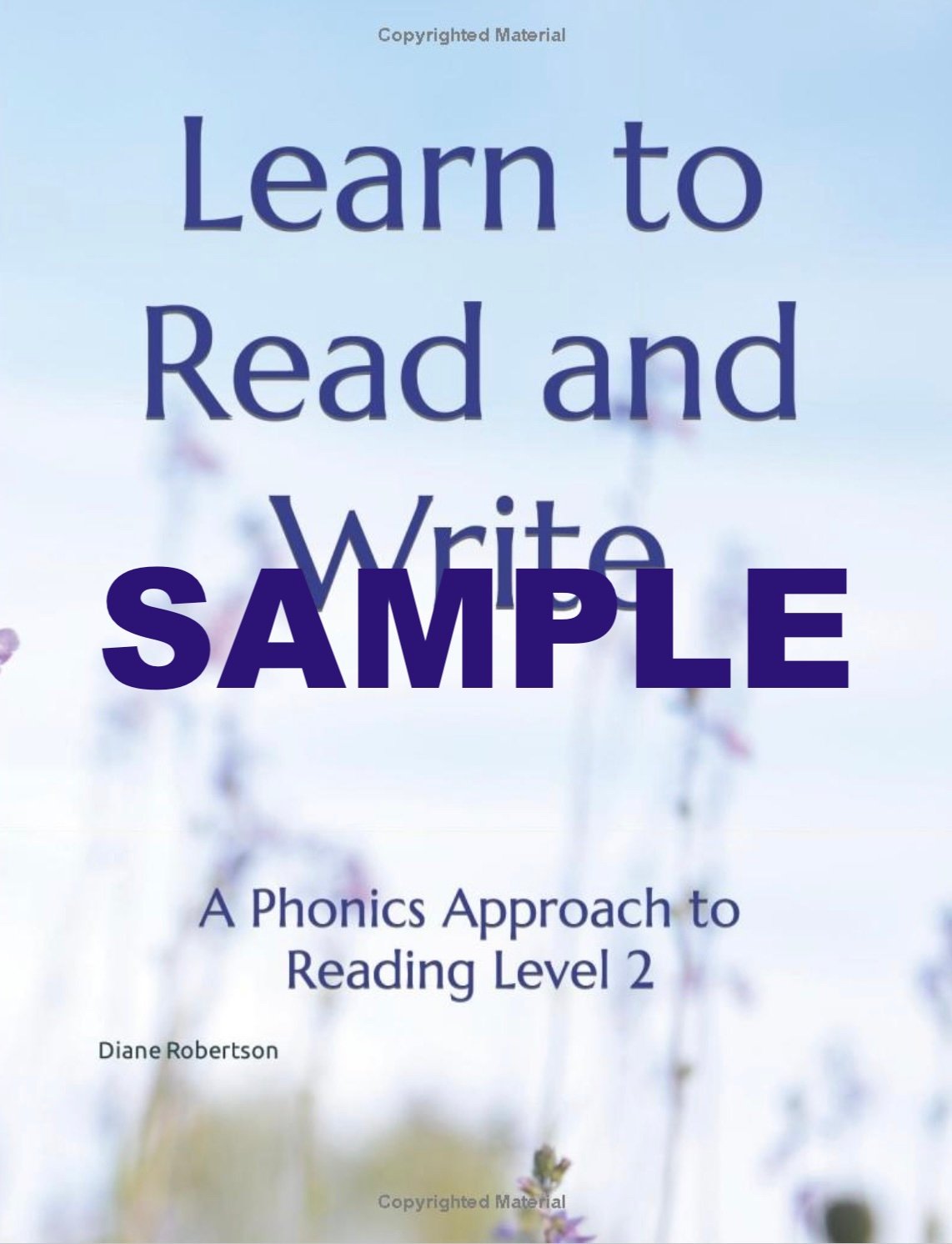 FREE SAMPLE PAGES LEARN TO READ AND WRITE LEVEL 2