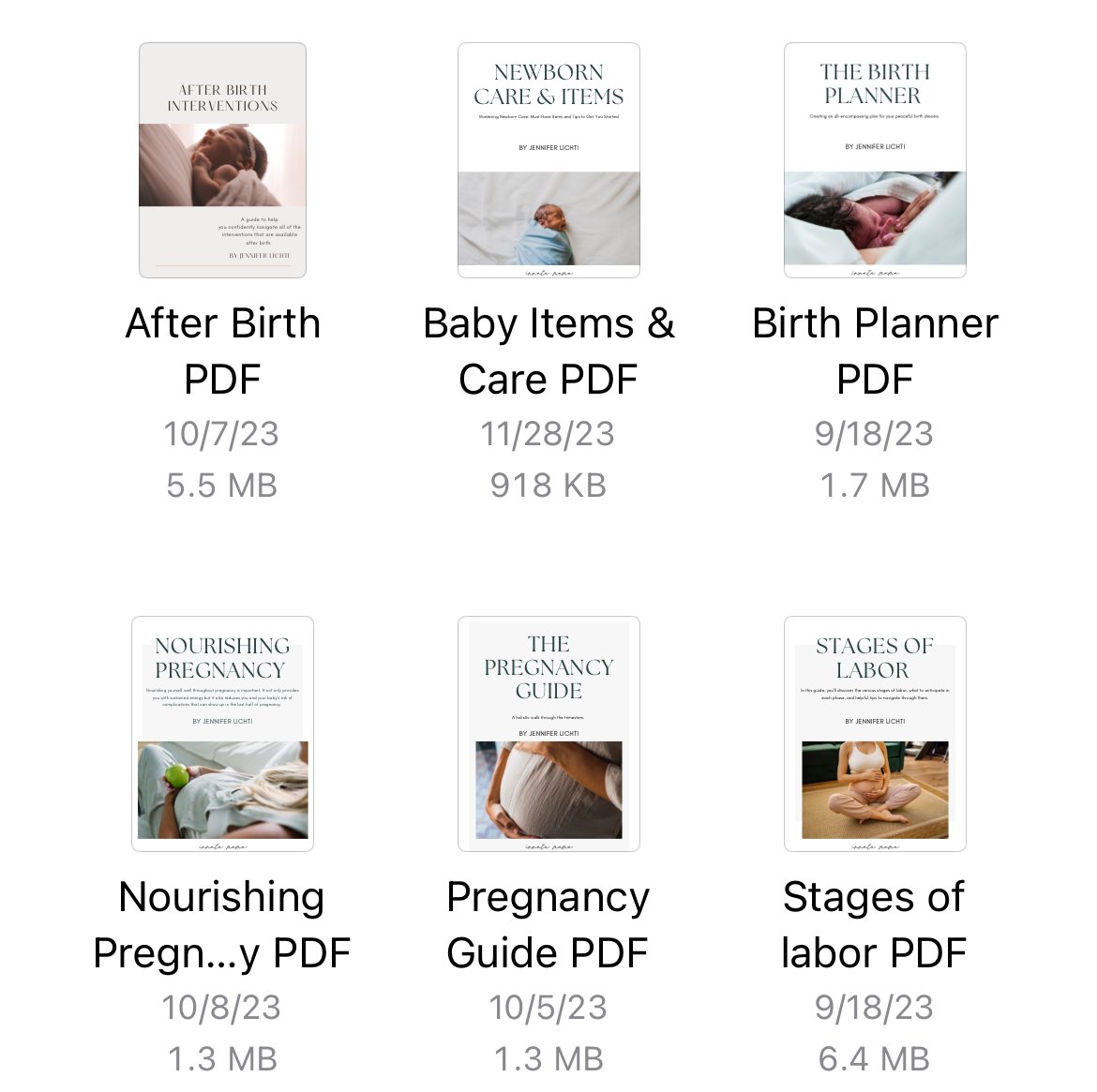 Full Package- Holistic Pregnancy & Birth Guides - Payhip