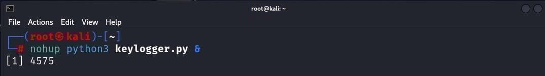 Build a Keylogger using Python