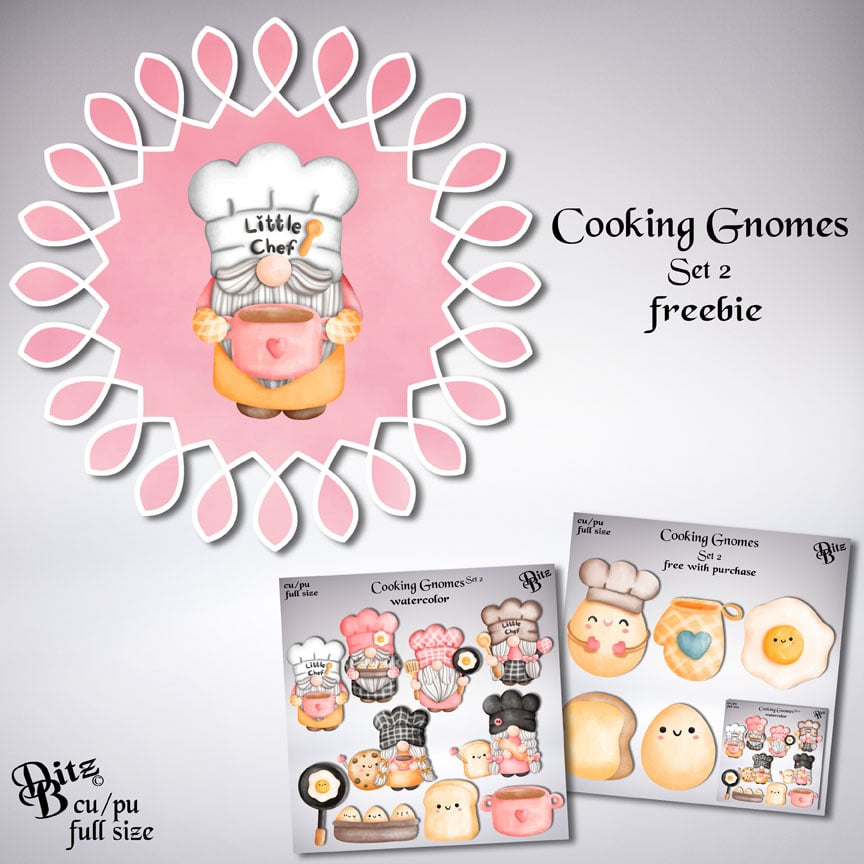 Cooking Gnomes Set 2 - Payhip