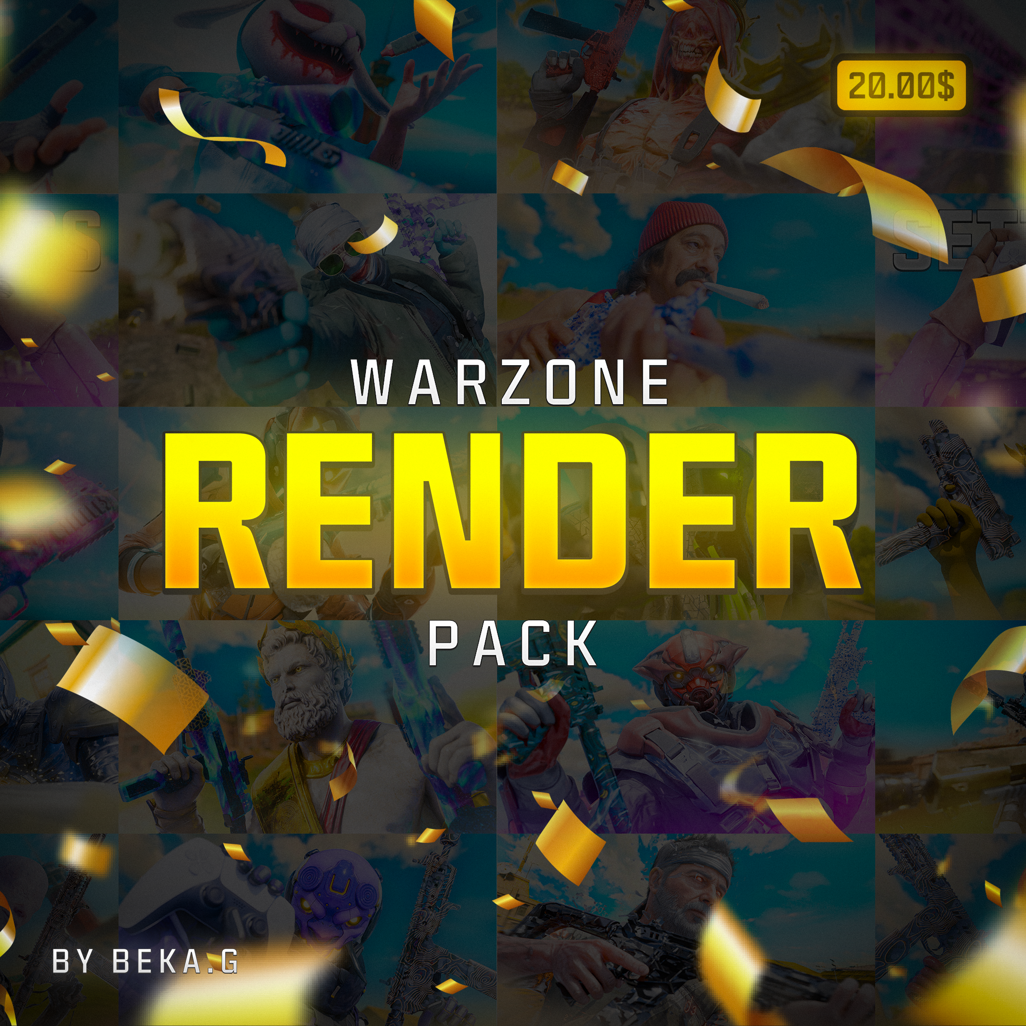 Warzone Render Pack vol.2 - Payhip