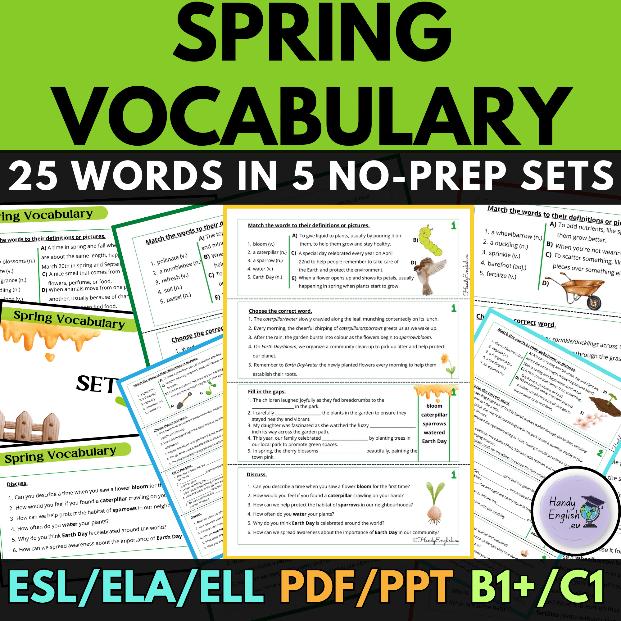 Spring Vocabulary B1/C1 - Payhip