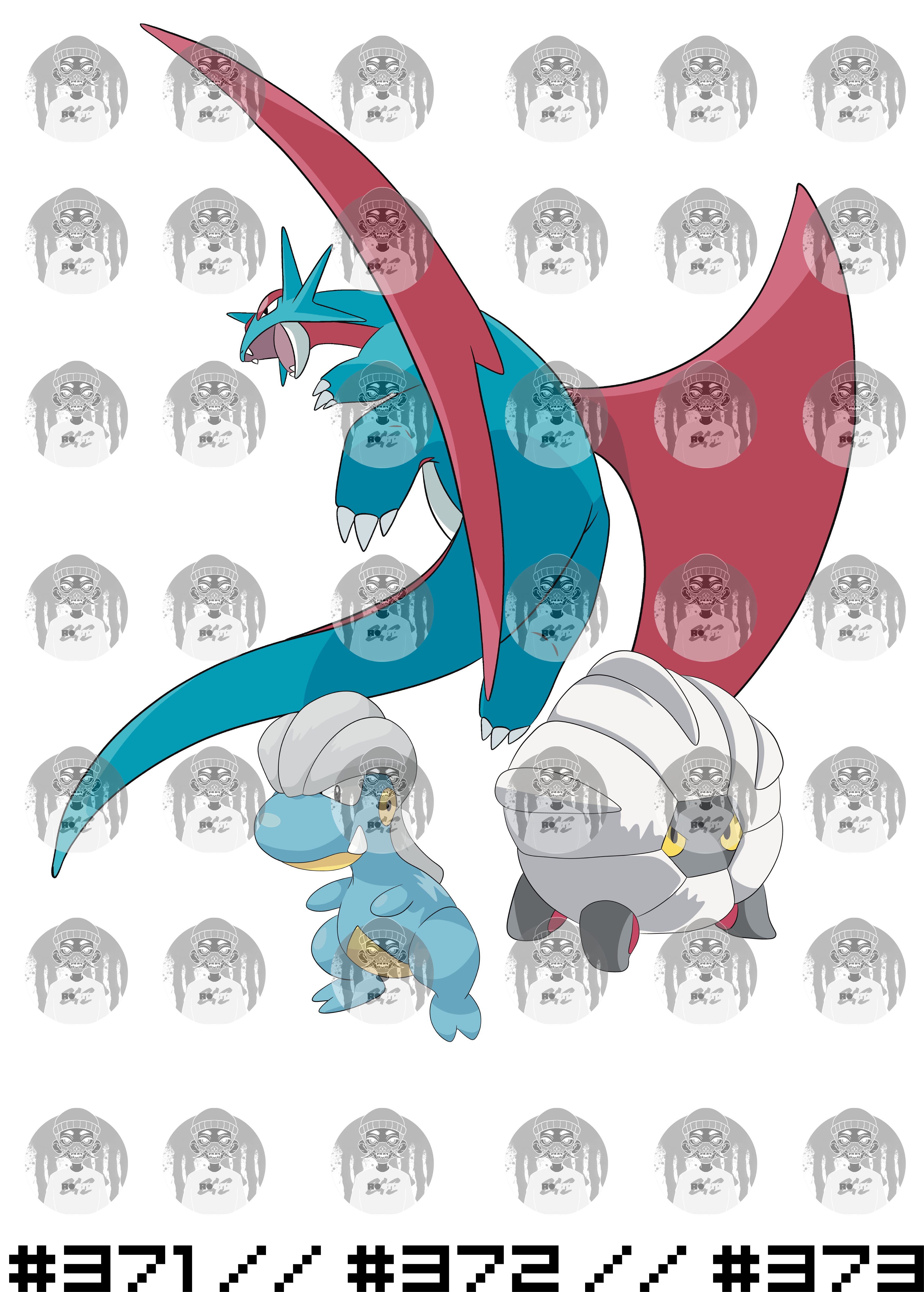Bagon / Shelgon / Salamence - Payhip