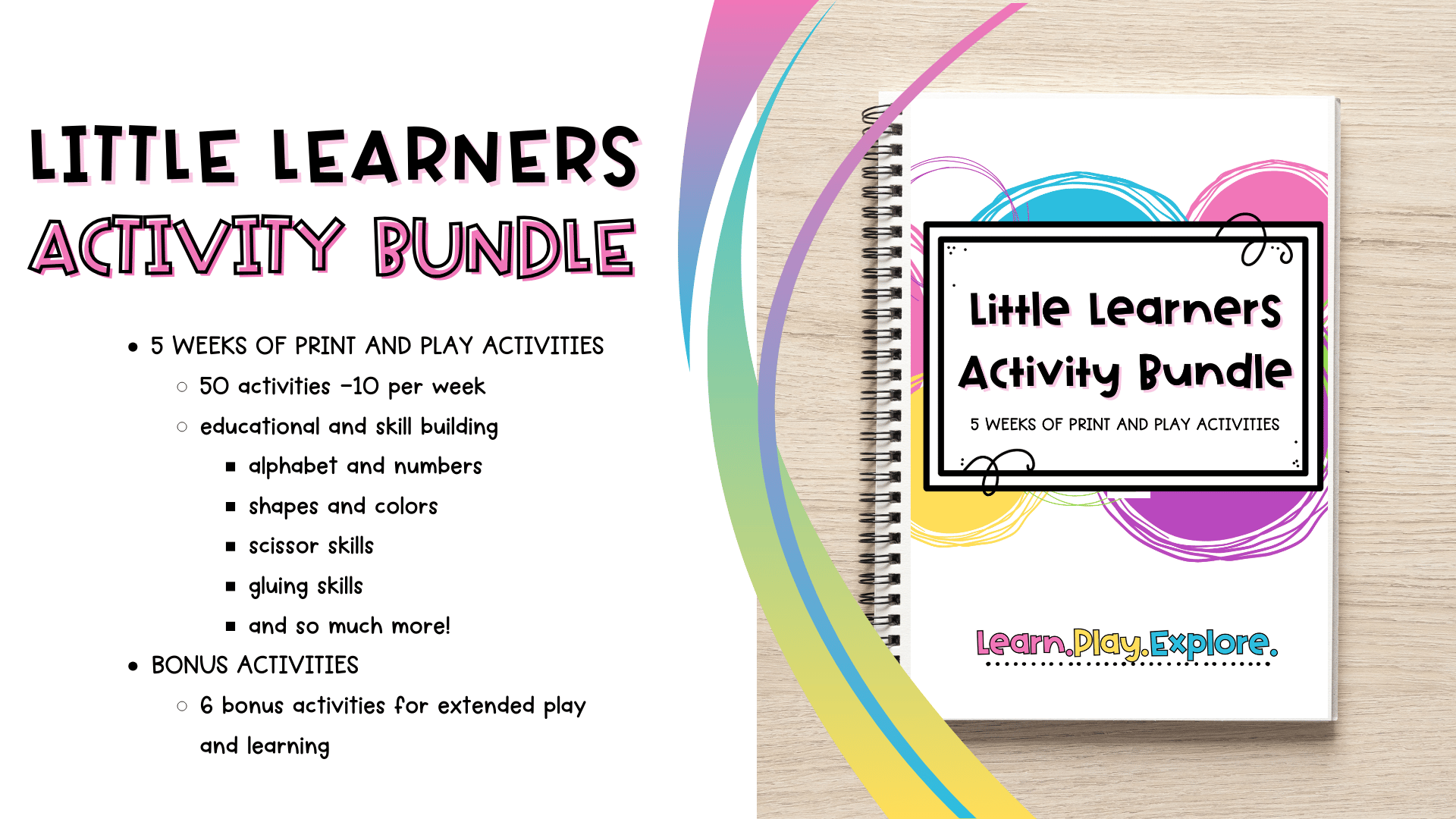 Little Learners Activity Bundle - Payhip